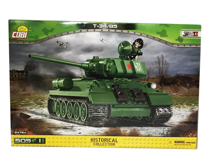 T34/85 Tank by Cobi Toys - The Collings Foundation